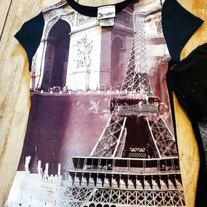 Disney | Tops | Disney Parks Merchandise Paris Tshirt | Poshmark